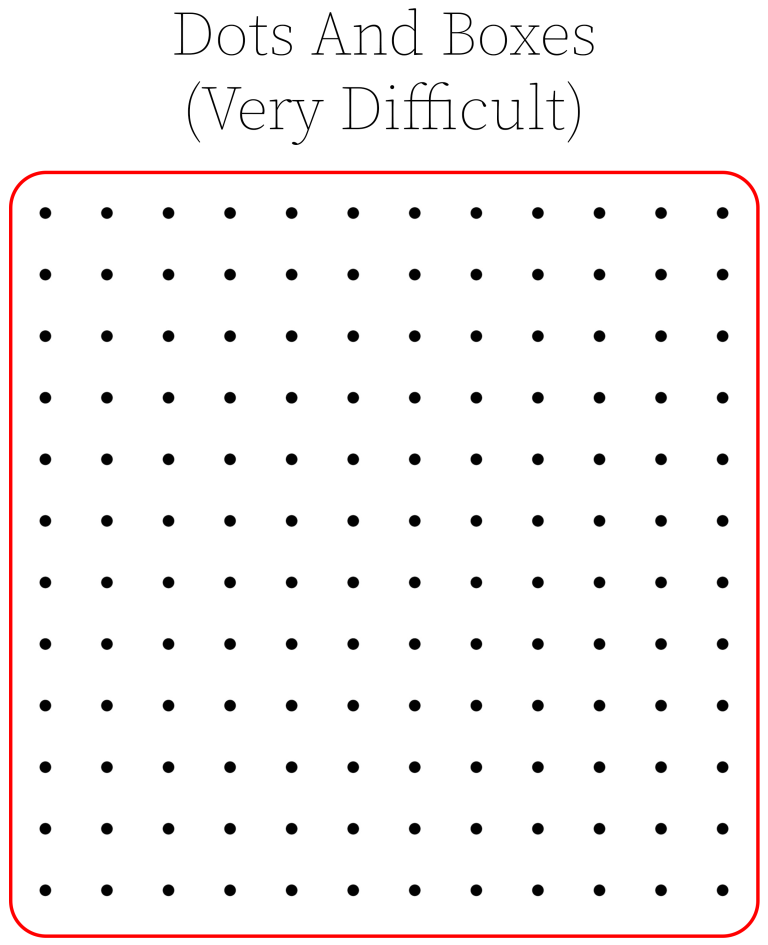 What is dots and boxes, how to play dots and boxes, and rules of the ...