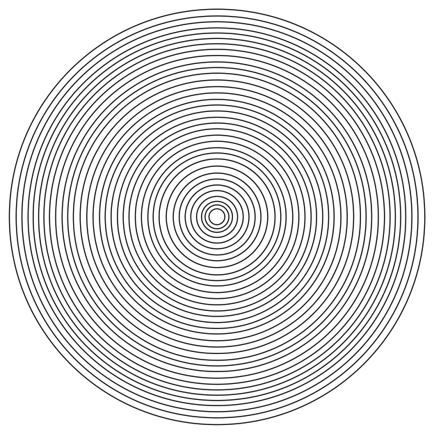Download Printable Concentric Circles - Printerfriendly