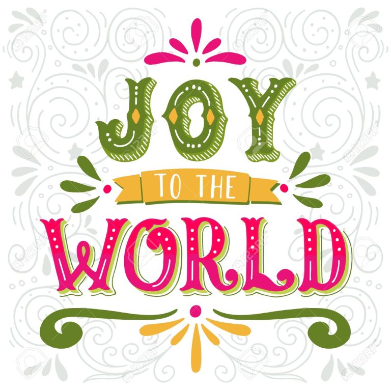 Words to Joy to the World; Printable in PDF - Printerfriendly