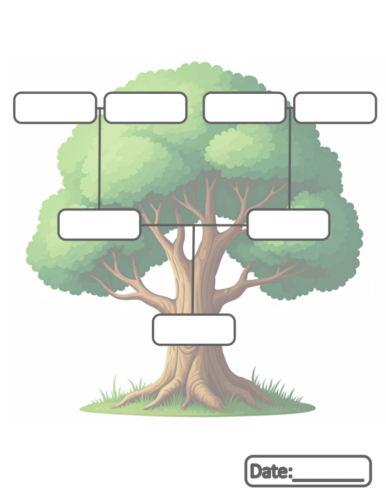 Family Tree Template Archives - Printerfriendly
